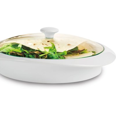 Serveringsfat med lokk - Hvit - 379,- - Serveringsfat & oppleggingsfat - Trendrom.no