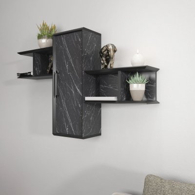 Olida vegghylle - Sort - 2295,- - Vegghyller - Trendrom.no