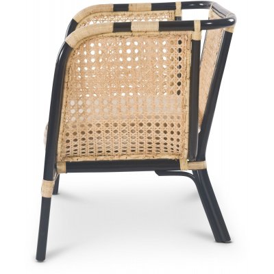 Marbella lenestol - Rotting/svart - 3595 NOK - Kurvestoler og ...