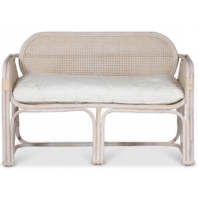 Glory Webbing 2-seters sofa - Rotting/Whitewash + Møbelføtter - 4259 ...