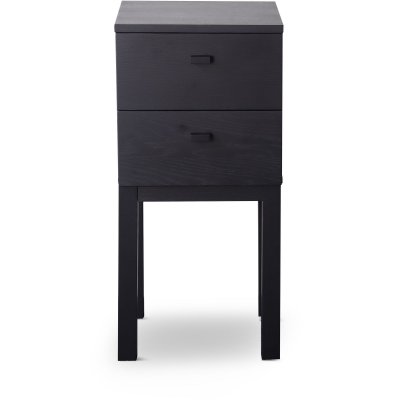 Kivik nattbord med skuff i sortbeiset eik - 969,- - Nattbord - Trendrom.no