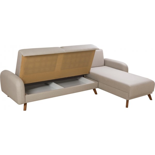 Kronos sovesofa Cream - 21995,- - Sovesofaer - Trendrom.no