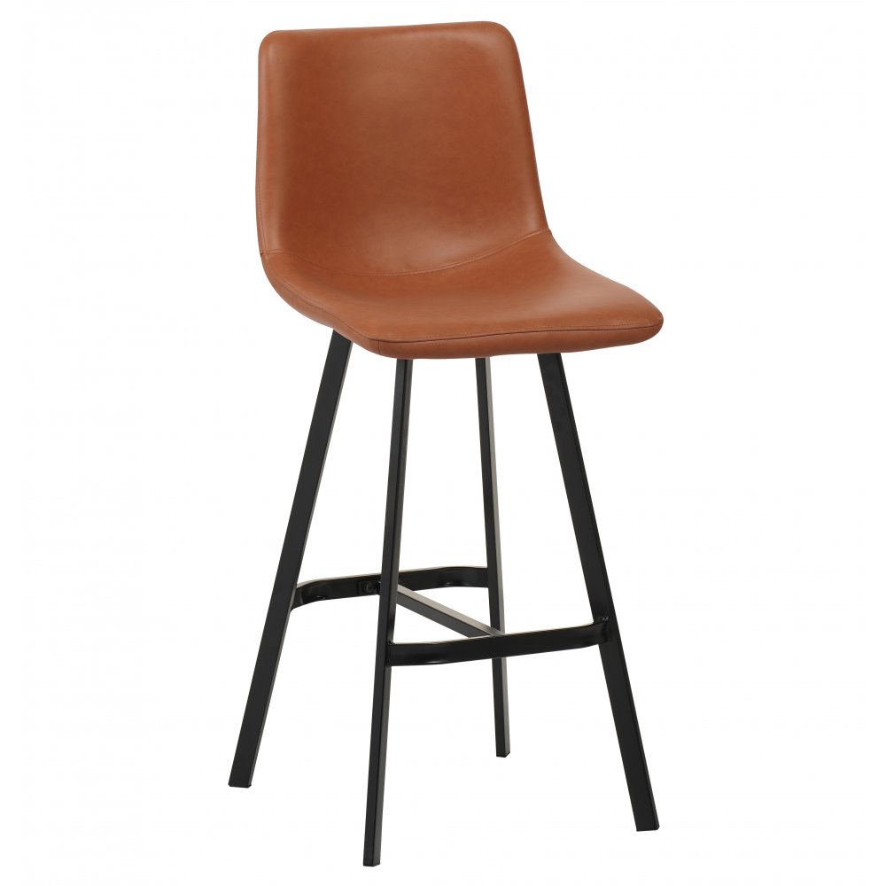 Oregon barstol - Brun PU/svart - 1595 NOK - Barkrakker - Trendrom.no